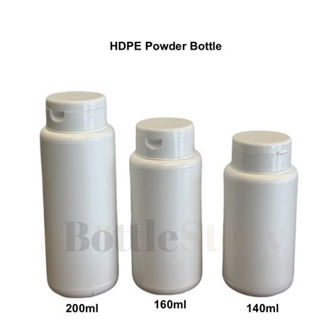 Powder Bottle Hdpe A Bottle Story