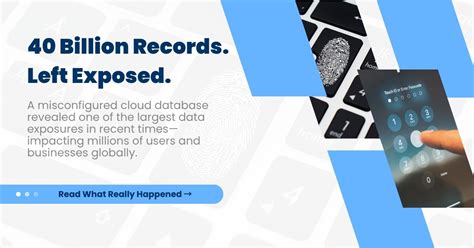 Data Exposure Crisis How 40 Billion Records Were Left Open