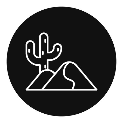 Premium Vector Desert Vector Illustration