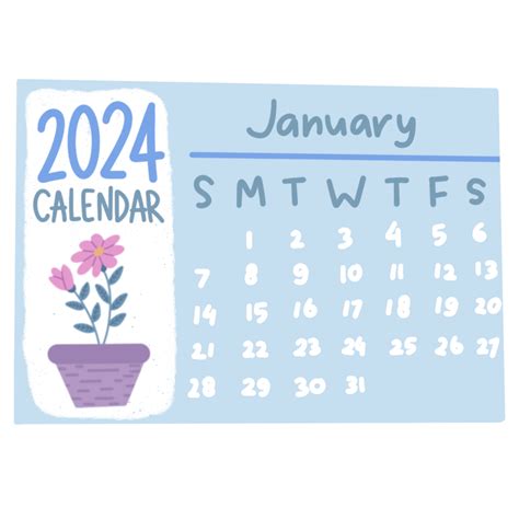 Cute Calendar Illustration 40548162 Png