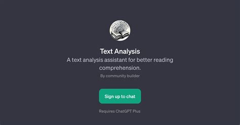 Text Analysis Text Comprehension Taaft