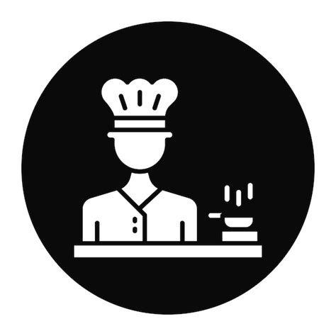 Premium Vector Chef Icon Vector Image Can Be Used For Women