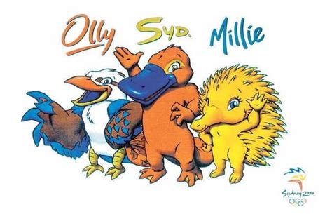 Olly Syd And Millie Sydney 2000 Olympic Mascots Olympic Games Mascot
