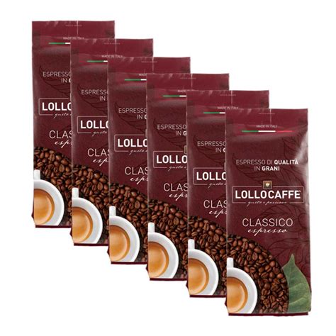 Offerta Caffè In Grani Espresso Classico Lollo Caffè 1 Kg X 6