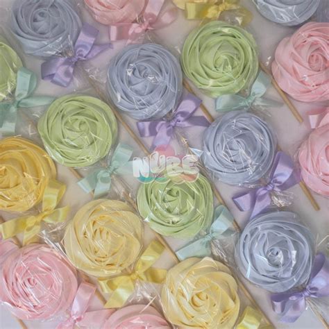 Pirulito De Suspiro Candy Colors Elo7 Produtos Especiais