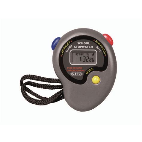 School Stopwatch Grey 60 X 80mm Each