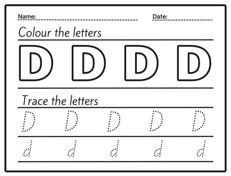 Tracing Coloring Pages