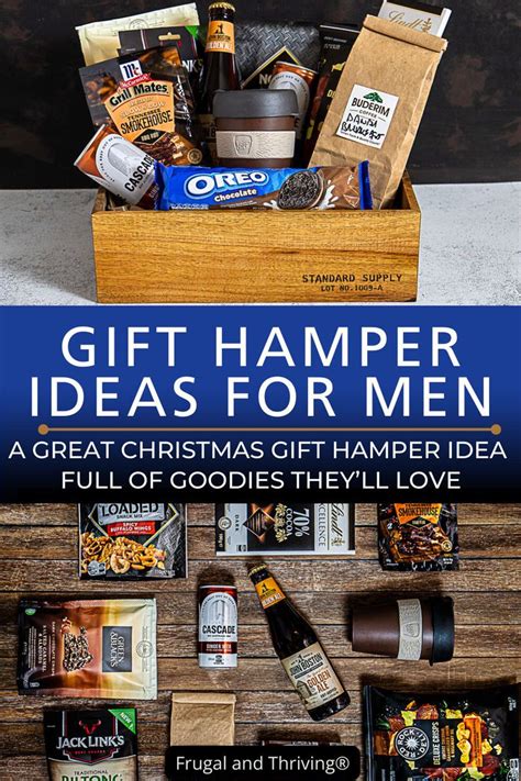 Diy T Basket For Men Mens Food T Hamper Additional Ideas
