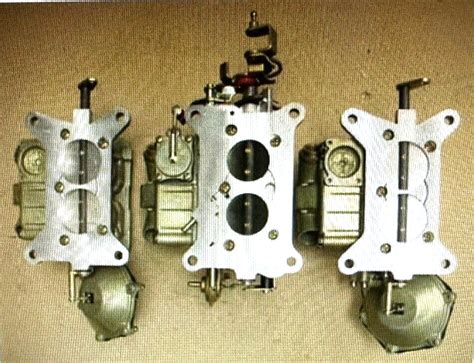 Your 1967 69 Corvette Tri Power 2 Barrel Carb Set Restored Wyear