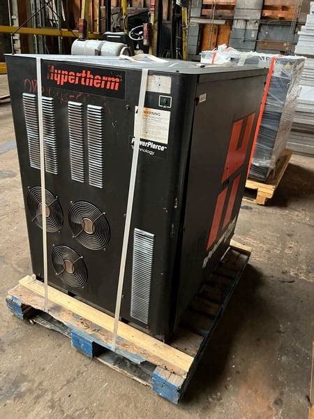 Hypertherm Hpr260xd 260 Amp Hydefinition Plasma Power Source Serial 260 001827 For Sale
