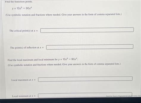 Solved Find The Transition Points Y X X Use Symbolic Chegg