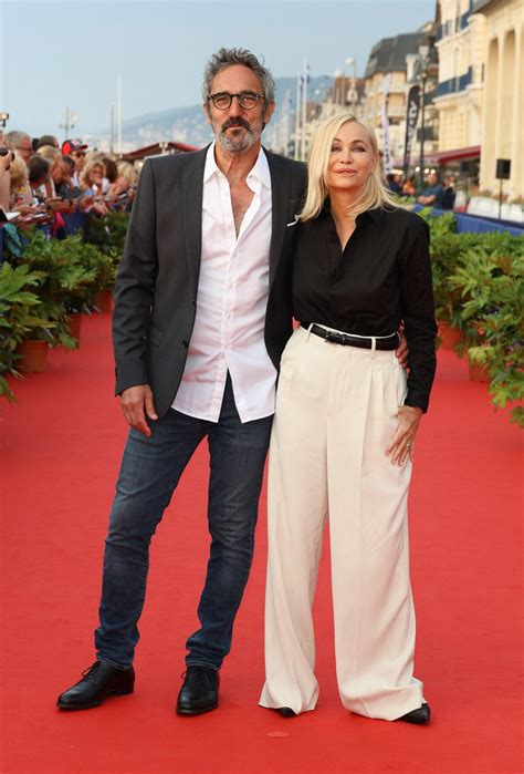 Photo Frédéric Chaudier Et Emmanuelle Béart Sur Le Tapis Rouge De La Cérémonie De Clôture Du