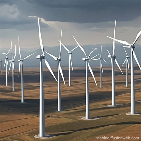 Wind Power Generation Lifecycle Stable Diffusion Online