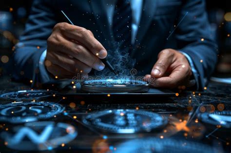 Automation Business Process Innovation Technology And Virtual Screen