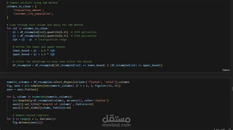 Data Cleaning And Preprocessing مستقل