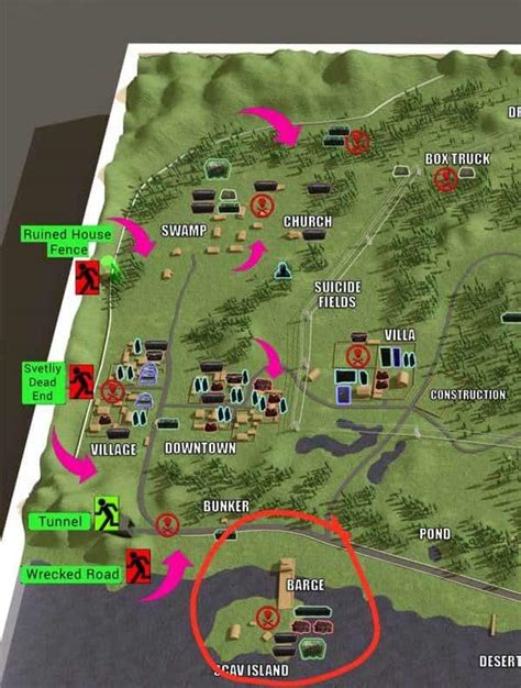 Shoreline Map Guide Escape From Tarkov Beginners Guide Player