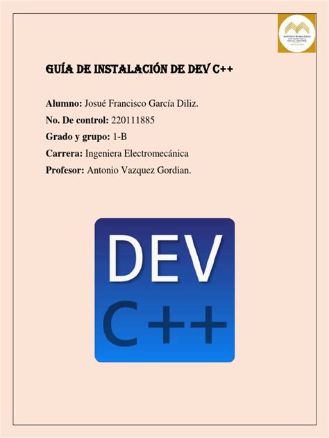 Guía De Instalación De Dev C Pdf Programación De Computadoras Windows Xp