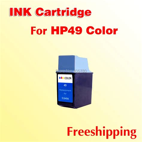 1x For Hp49 Ink Catridge For Hp 49 Deskjet 350c 350cbi 600 600c 610c