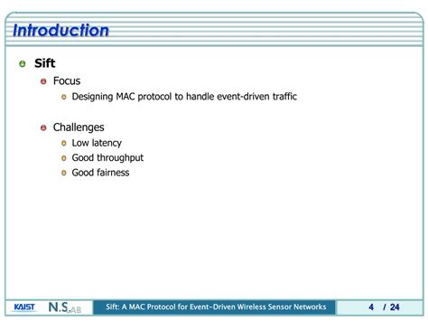 Ppt Sift A Mac Protocol For Event Driven Wireless Sensor Networks Powerpoint Presentation