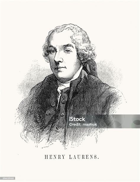 Henry Laurens Stock Illustration Download Image Now Black And White