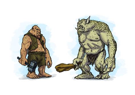 Ogre Vs Troll By Beb156 On Deviantart