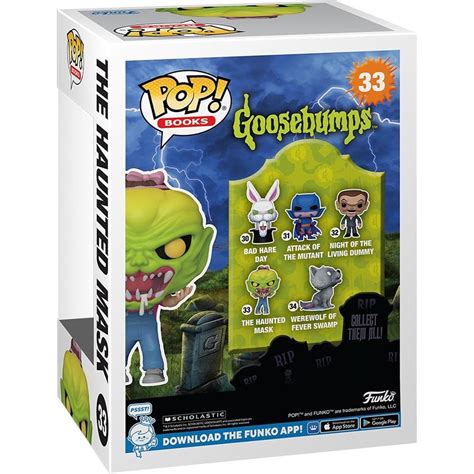 Funko Pop The Haunted Mask 33 Goosebumps Books Arena Games Loja