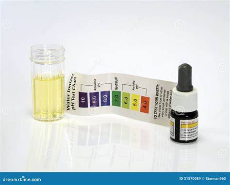 Acid Acidic Water Test Ph Reagent Stock Image Image Of Color Ionic