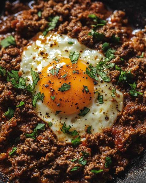 Ground Beef And Eggs A Protein Packed Power Combo One Stop Halal