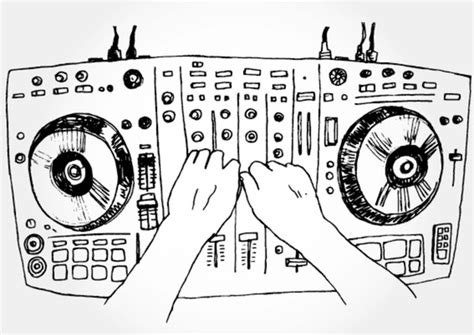 Easy Dj Drawings