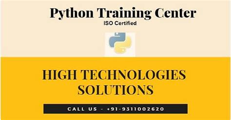 Python Training Courses Institute Center In Delhi Noida And Gurgaon