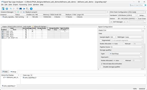การออกแบบวงจรดิจิทัลสำหรับ Fpga เพื่ออ่านค่าจากไอซี Adc เชื่อมต่อด้วย