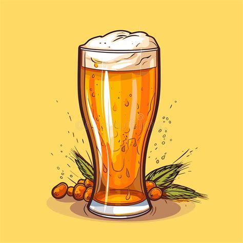 Vintage Retro Beer Vector Isolated On Neutral Background Stock Vector Illustration Of Beverage