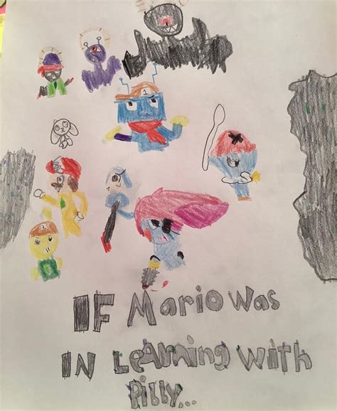 If Mario Was In Learning With Pibby Art By Yellowcaballerofan On Deviantart