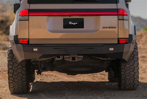 Gx 550 Overland Rear Bumper With Lighting Options
