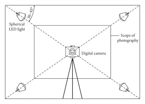 Schematic Diagram Of Light Source Layout Download Scientific Diagram