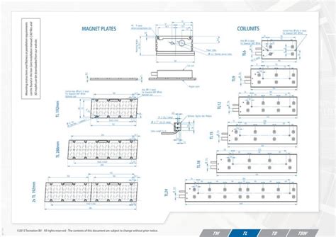 Tecnotion Iron Core And Ironless Linear Motor Series Ppt