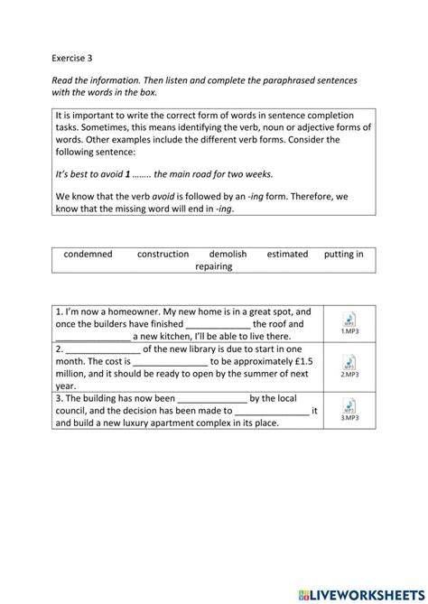 Ie3 Unit 3 Listening Exercise 3 Angelsenglish1