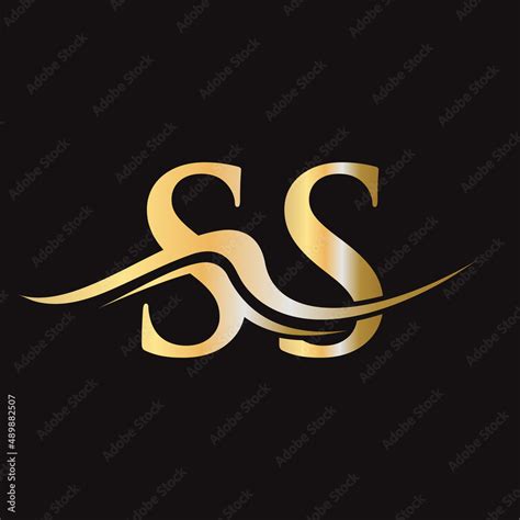 Letter Ss Logo Design Initial Ss Logotype Template For Business And