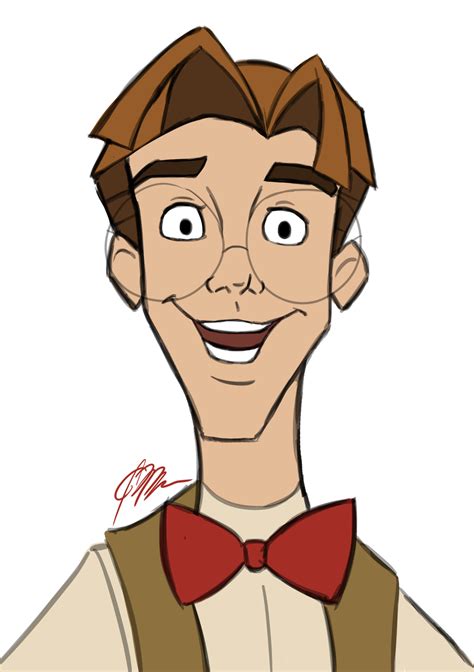 Milo Thatch ~ Atlantis The Lost Empire 2001 Atlantis The Lost