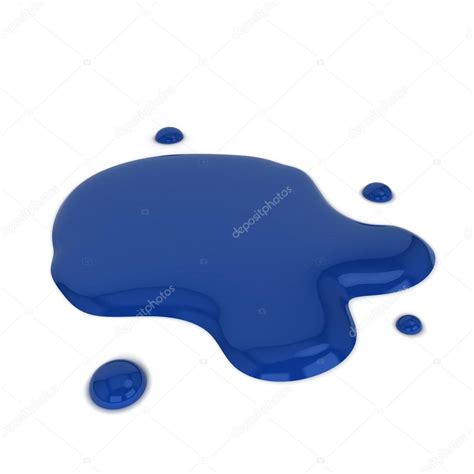 Blue Puddle Stock Illustration By ©montego 54751533