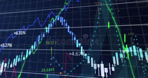 A Series Of Graphs With Increasing Numbers Is Shown Against An Abstract
