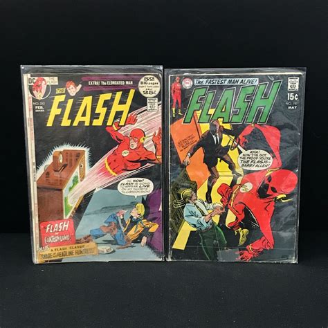 Dc Comics The Flash Silver Age Comic Lot