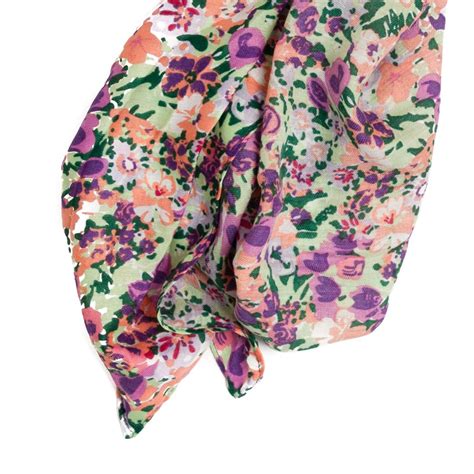 Skjerf Småblomstret Rosenvingeno Rosenvingeno