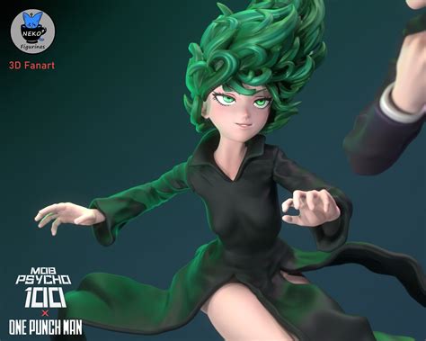 Tatsumaki Vs Mob Opm X Mobpsycho 100 Figurine Stl 3d Model 3d