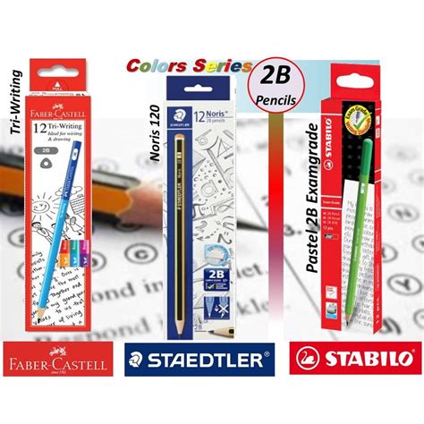 Exam Grade 2b Pecilstabilo Pencilfaber Castellstaedlernoris Pencil