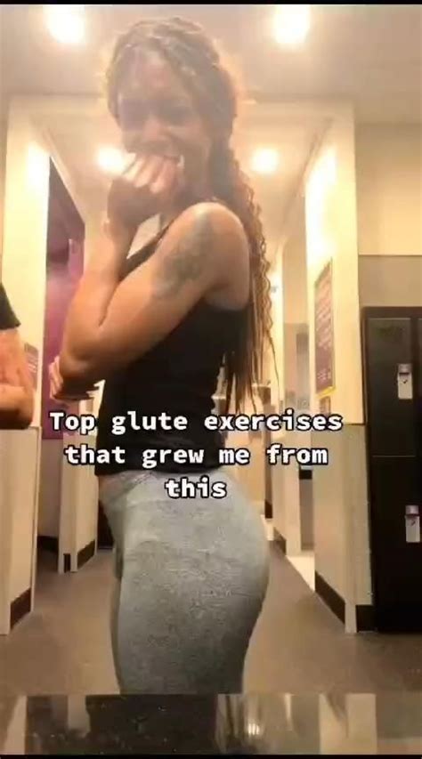 Top Exercise To Grow Your Glute Like This [video] Bigger Hips Workout