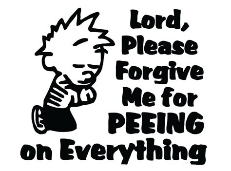 Mike Lynch Cartoons Where Did The Calvin Peeing Stickers Come From