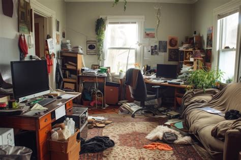 Messy Living Room Lot Clutter Floor Images Free Download On Freepik