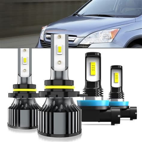 Leccibub Led Headlight Bulbs Compatible With Honda Crv Cr V 2007 2014 H49003hb2 High Low Beam